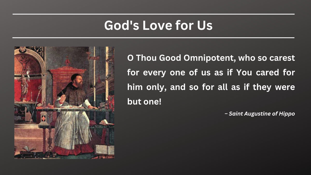 Daily Catholic Quote — Saint Augustine of Hippo — Integrated Catholic Life™