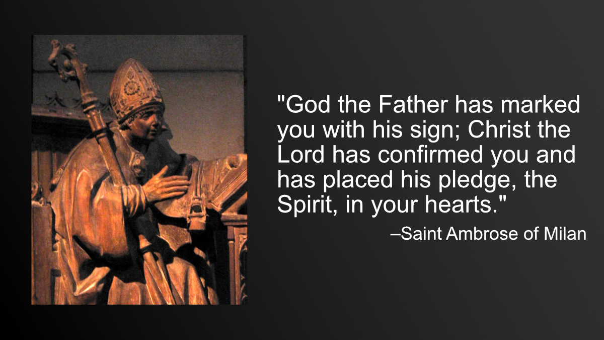 Daily Quote — Saint Ambrose of Milan — Integrated Catholic Life™