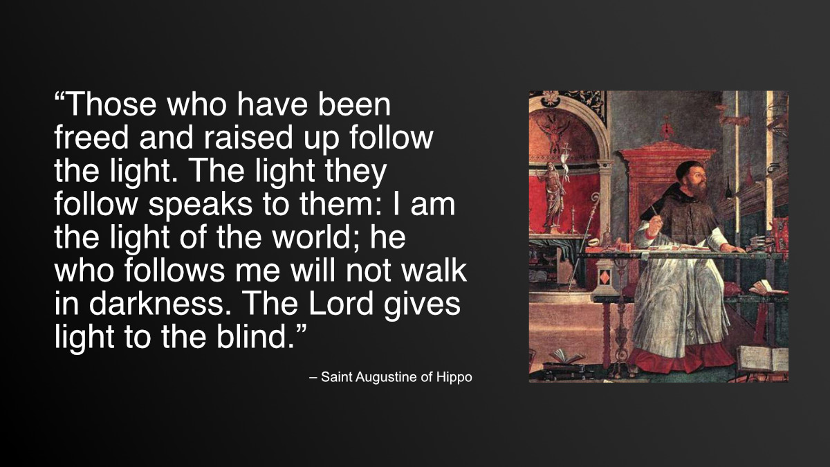 Daily Quote — Saint Augustine of Hippo — Integrated Catholic Life™
