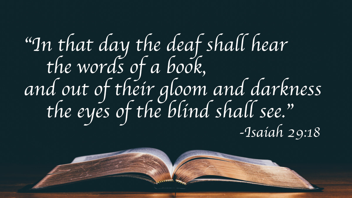 Your Daily Bible Verses — Isaiah 29:18 — Integrated Catholic Life™
