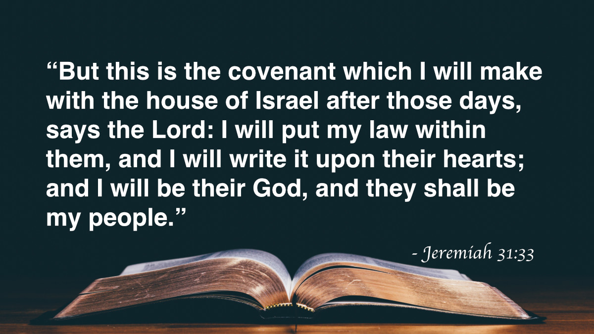 Your Daily Bible Verses — Jeremiah 31:33 — Integrated Catholic Life™