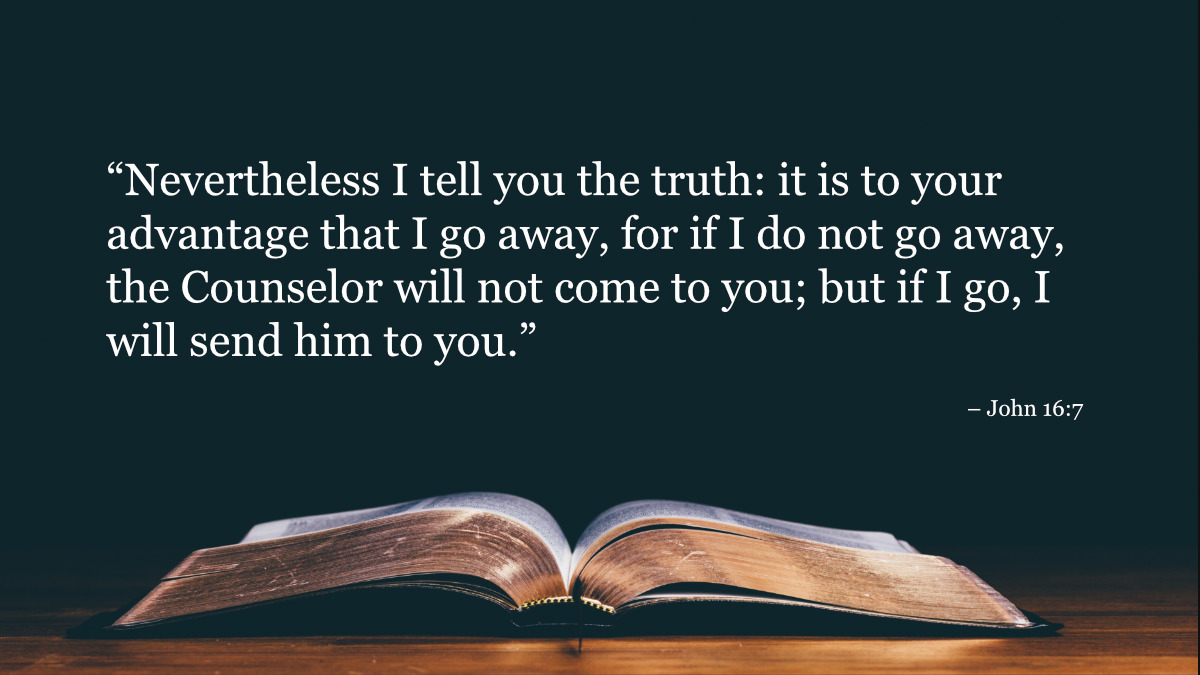 Your Daily Bible Verses — John 16:7 — Integrated Catholic Life™