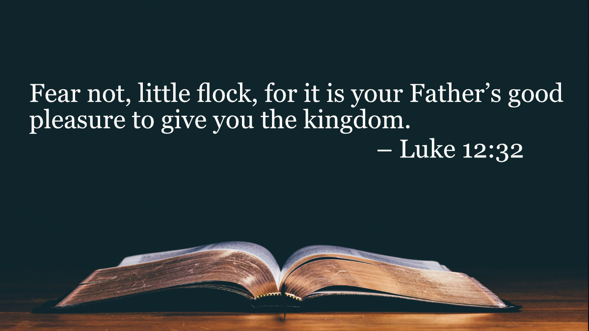 Your Daily Bible Verses — Luke 12:32 — Integrated Catholic Life™