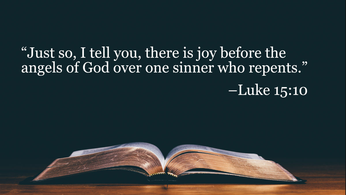 Your Daily Bible Verses Luke 15 10 Integrated Catholic Life 