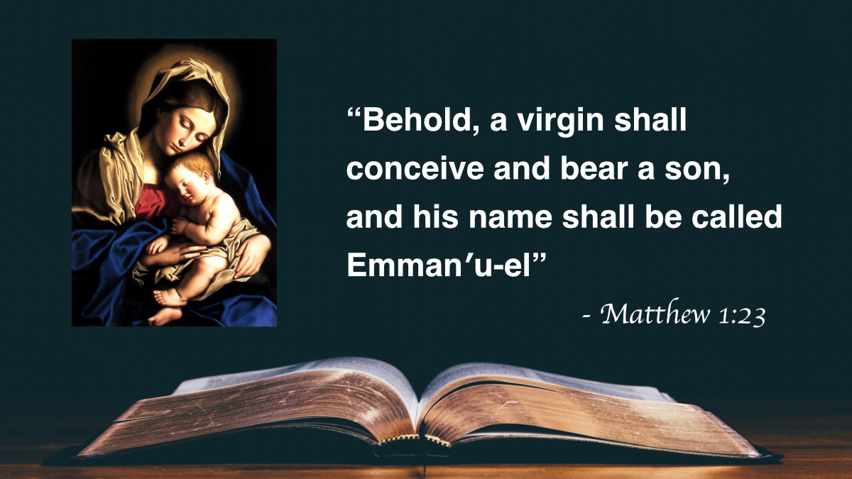 Your Daily Bible Verses — Matthew 1:23 — Integrated Catholic Life™