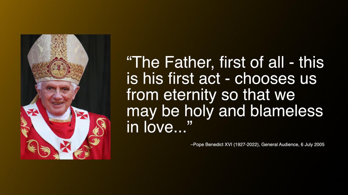 Daily Quote — Pope Benedict XVI — Integrated Catholic Life™