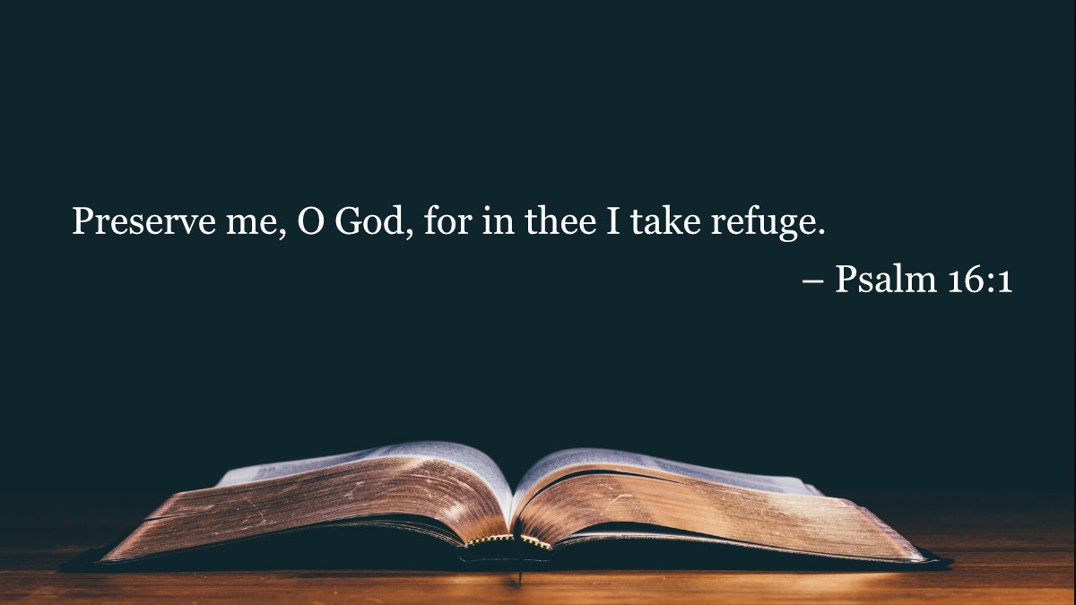 Your Daily Bible Verses — Psalm 16:1 — Integrated Catholic Life™